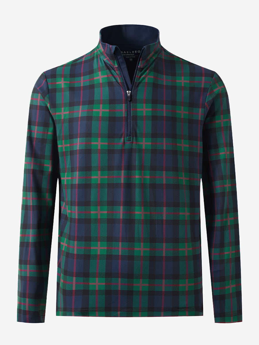 Full Print Lightweight Quarter Zip Pullover - MAELREG